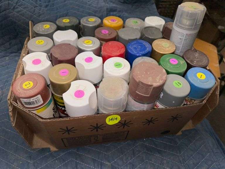Spray paint lot • Workshop - Duck Soup Auctions
