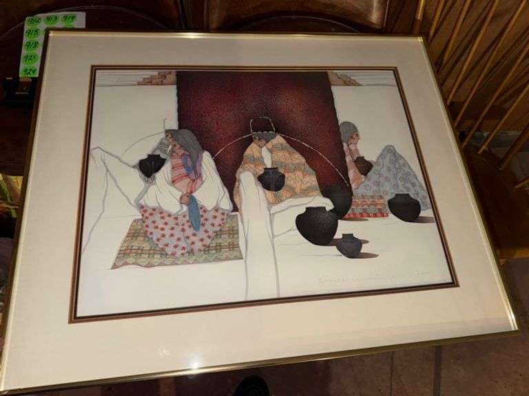 Framed wall decor from Bruce Andrew’s galleries • 31x24 • Basement ...