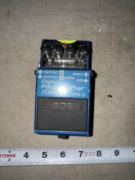 Boss ps-3 Pitch shifter pedal • Second floor office - Duck Soup Auctions