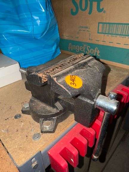 Bench vise bring tools to remove • 5” • Garage 2 - Duck Soup Auctions