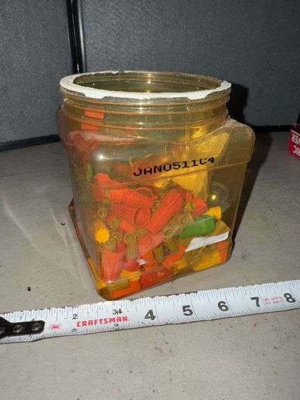 Container full of wire nuts • Garage 1 • ( Click for More Photos ...