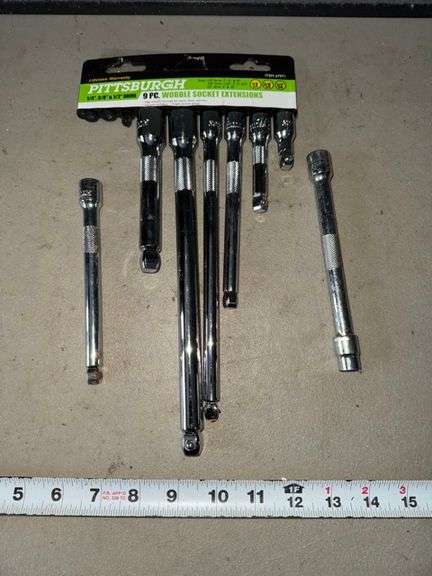 Pittsburgh wobble socket extensions • Garage 1 - Duck Soup Auctions
