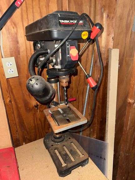 Task force drill press bring tools to remove • Garage 2 - Duck Soup ...