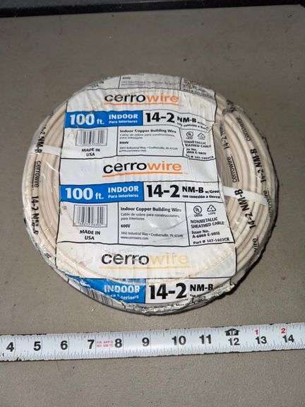 Cerro wire 100ft wire • Garage 1 - Duck Soup Auctions