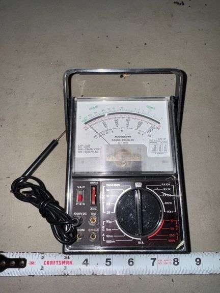 Micronta multimeter • Dining room - Duck Soup Auctions