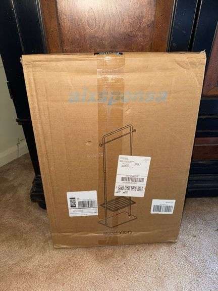 Butler stand /clothes stand • New in Box • Upstairs living room - Duck ...