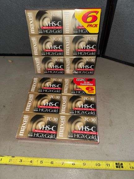 Maxwell vhs-c tapes • Kitchen - Duck Soup Auctions