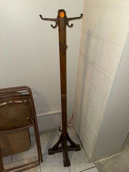 Hall tree • 60” • Basement - Duck Soup Auctions