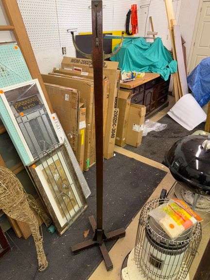 Hall tree • 65” • Garage - Duck Soup Auctions