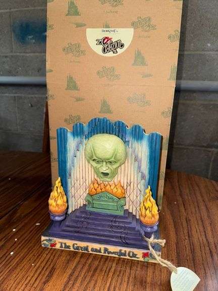 The wizard of oz by jim shore “the great and powerful oz” • Garage ...