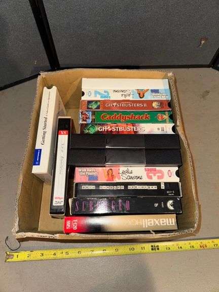 Vhs tapes • Basement - Duck Soup Auctions