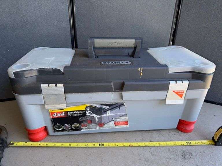 Stanley Shock master tool box • Garage - Duck Soup Auctions