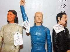 1960's Marx Geronimo, General Custer & Sam Cobra Figurines - Dunker Auction