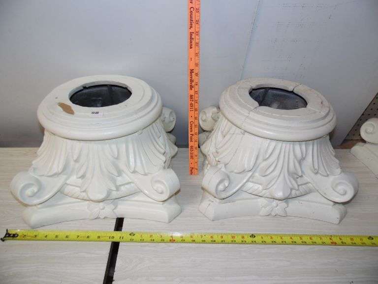 Column Bases - Dunker Auction