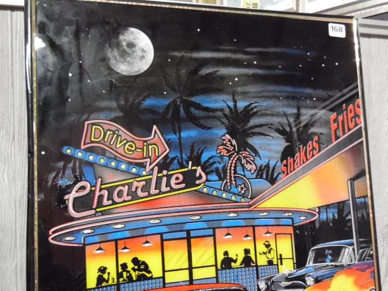 Charlie's Drive -in Poster - Dunker Auction