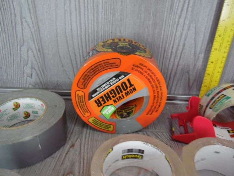 Assorted Tapes - Dunker Auction