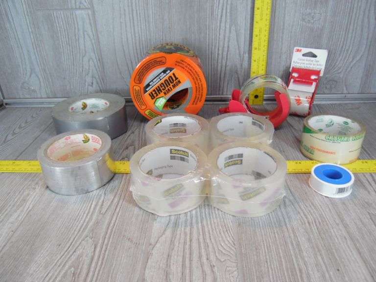 Assorted Tapes - Dunker Auction