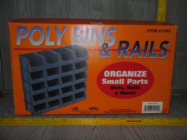 Poly Bins & Rails - Dunker Auction