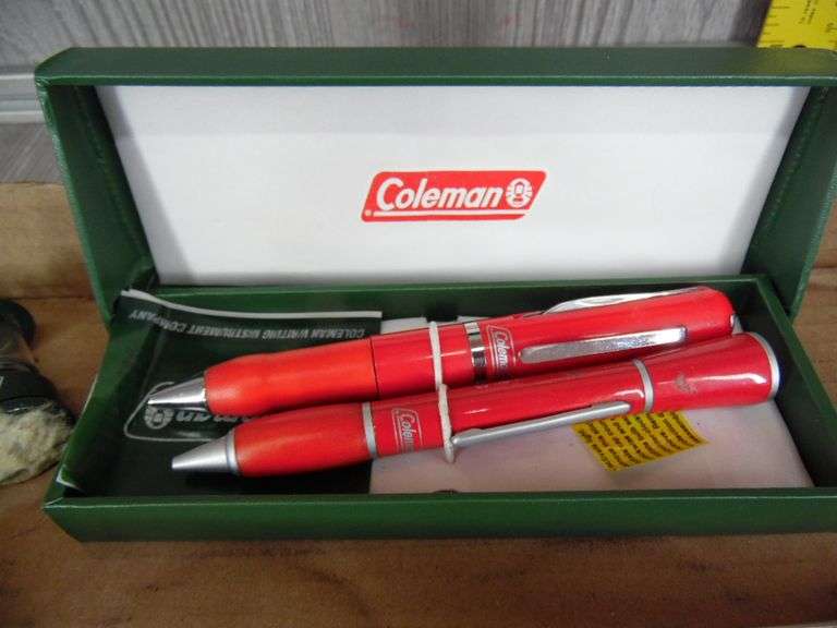 Coleman Pens, Bottle Openers & Misc. - Dunker Auction