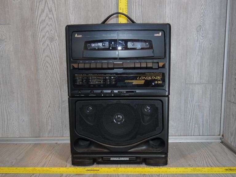 Lonestar K-3Q Double Cassette Sing Along System - Dunker Auction