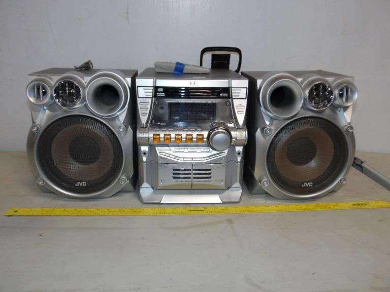 JVC Stereo System - Dunker Auction