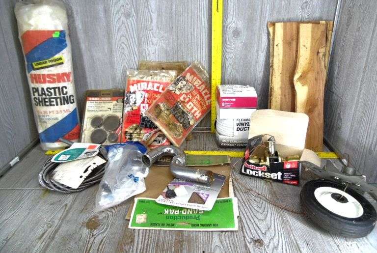 Assorted Garage Goodie Box - Dunker Auction