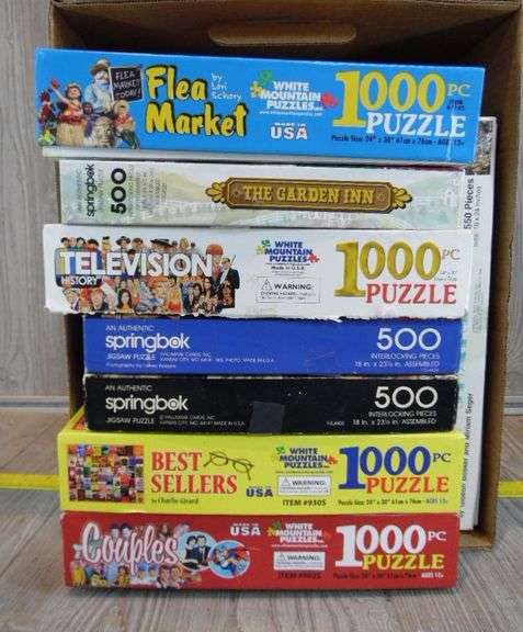 Assorted Puzzles - Dunker Auction