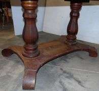 Antique Library Table - Dunker Auction