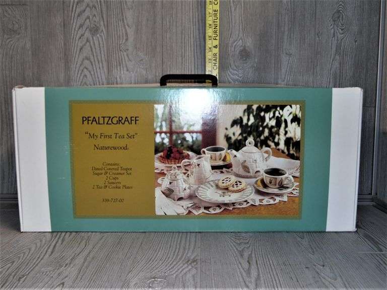 Pfaltzgraff "My First Tea Set" - New - Dunker Auction
