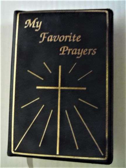 Prayer Book & Religious Statue - Dunker Auction