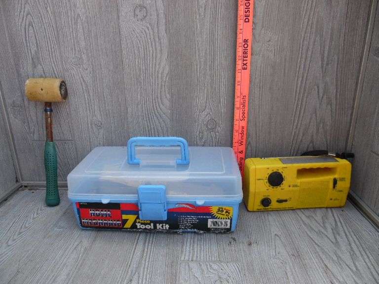 Sun-Mate Generator Solar Meter, Mallet & Tool Box with Misc. Tools ...