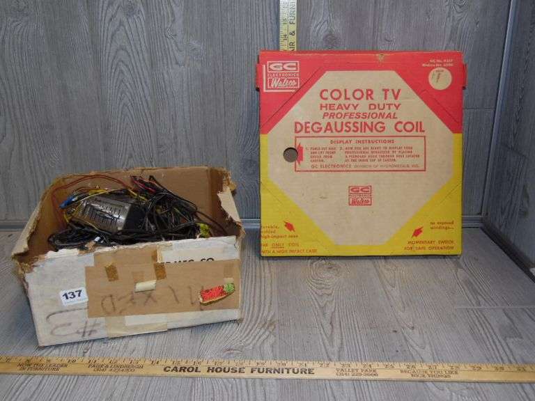 Equalizer Amplifier, Pioneer 8 Track Player & Degaussing Coil - Dunker ...