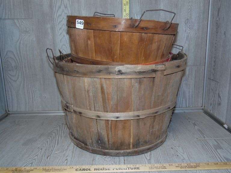 Bushel Baskets - Dunker Auction