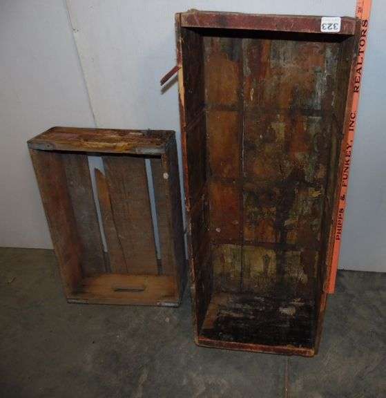 Seven Up Crate & One Crate - Dunker Auction