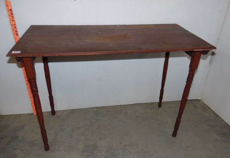 Table - Dunker Auction