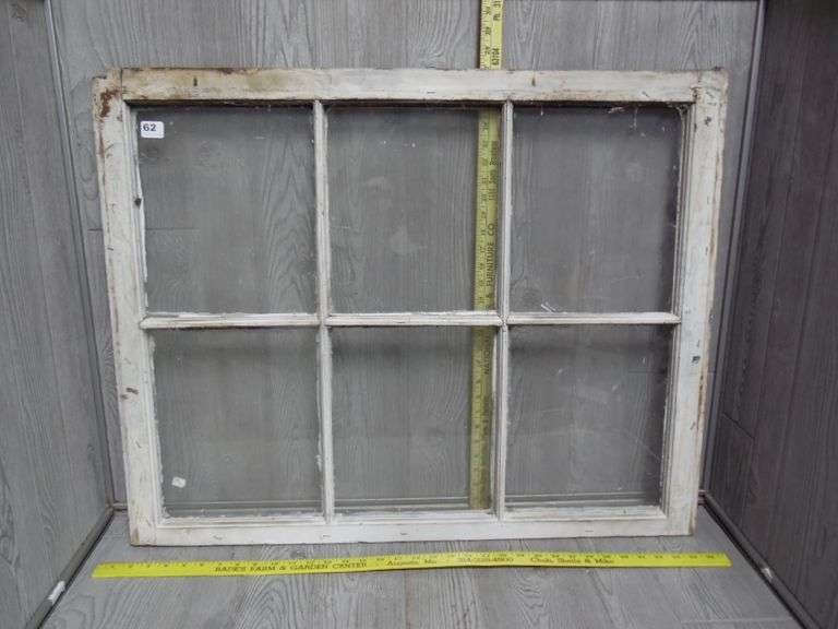 6 Pane Window - Dunker Auction