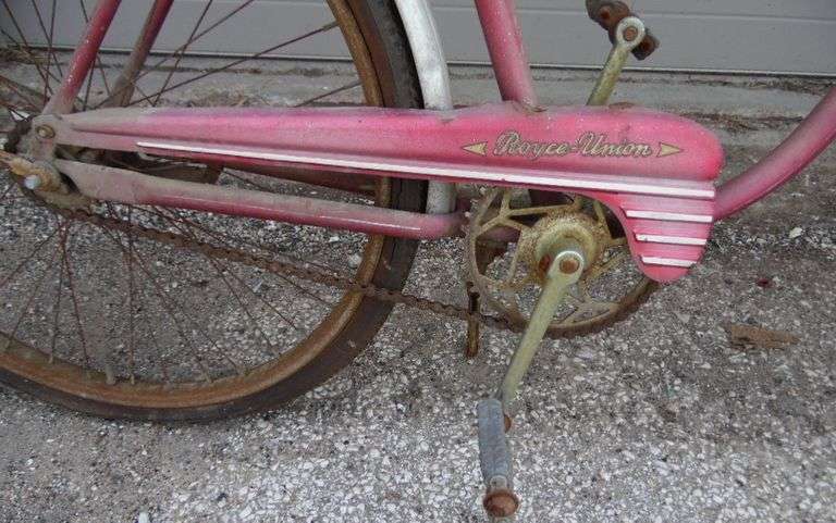 Royce Union Vintage Bike - Dunker Auction