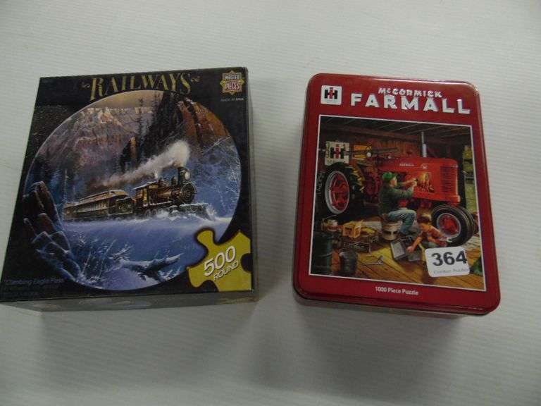 Farmall & Railways Puzzles - Dunker Auction