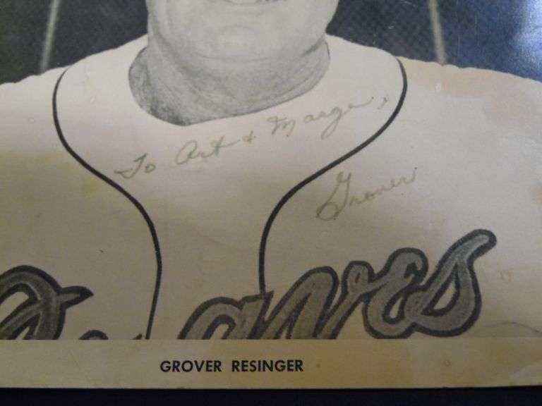 1966 Grover Resinger Picture - Signed - Dunker Auction