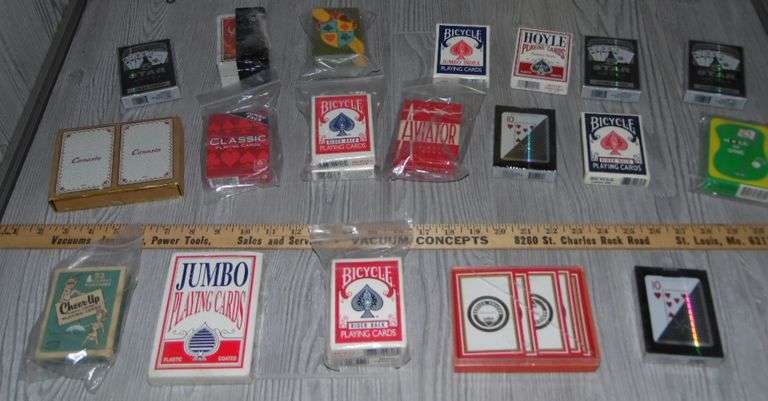 Playing Cards - Dunker Auction