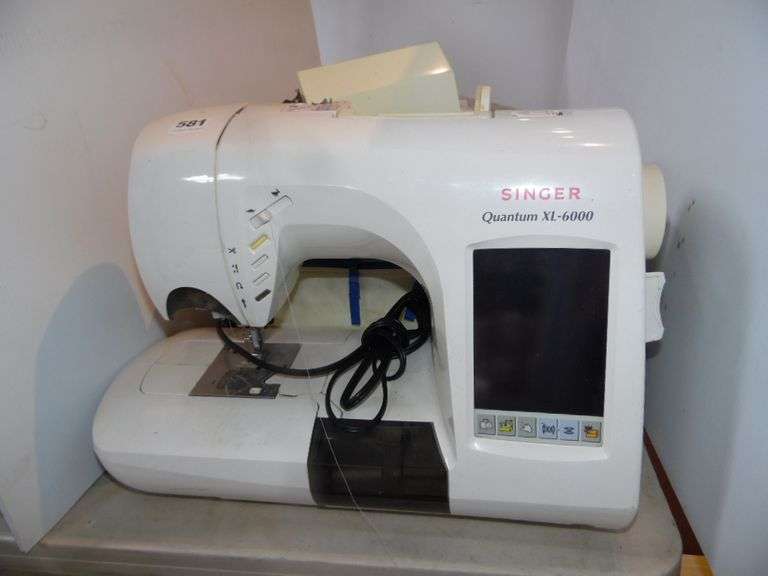 Singer Quantum XL-6000 - Dunker Auction