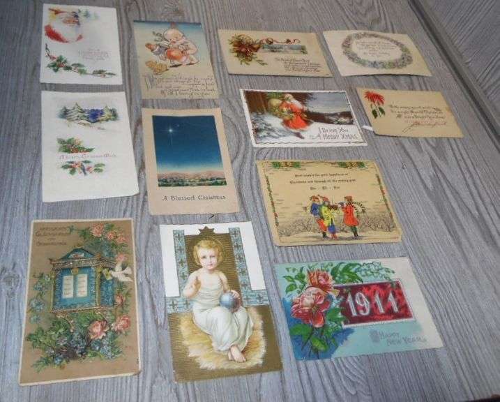 Antique Cards - Dunker Auction