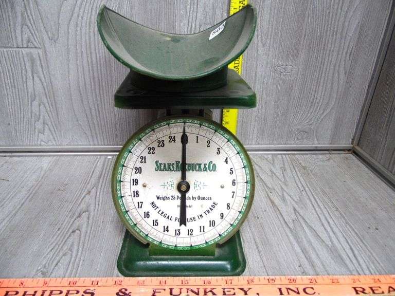 Sears Roebuck & Co. Scale - Dunker Auction