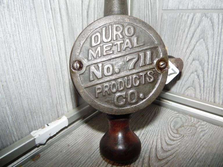 Duro Metal No. 711 Products Co. Hand Crank Value Resurfacer - Dunker ...