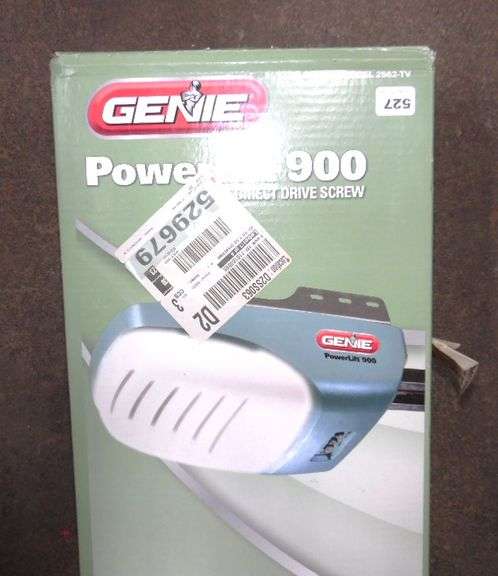 Genie Direct Drive Screw Powerlift 900 Garage Door Opener - Dunker Auction