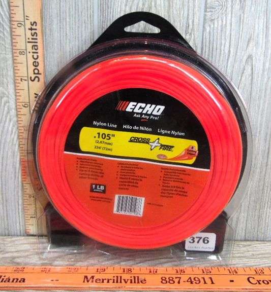 Echo .105" Nylon Line - Dunker Auction