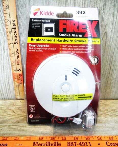 FireX Smoke Alarm: New - Dunker Auction