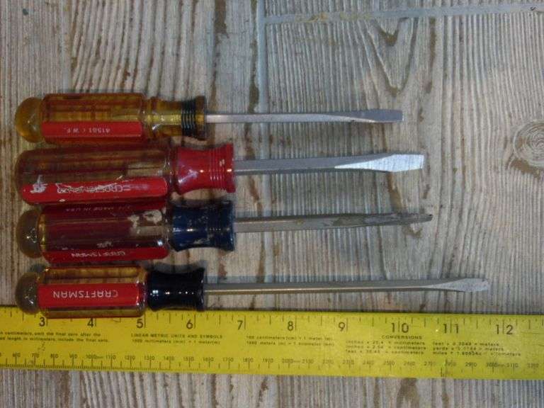 Craftsman Screwdrivers - Dunker Auction