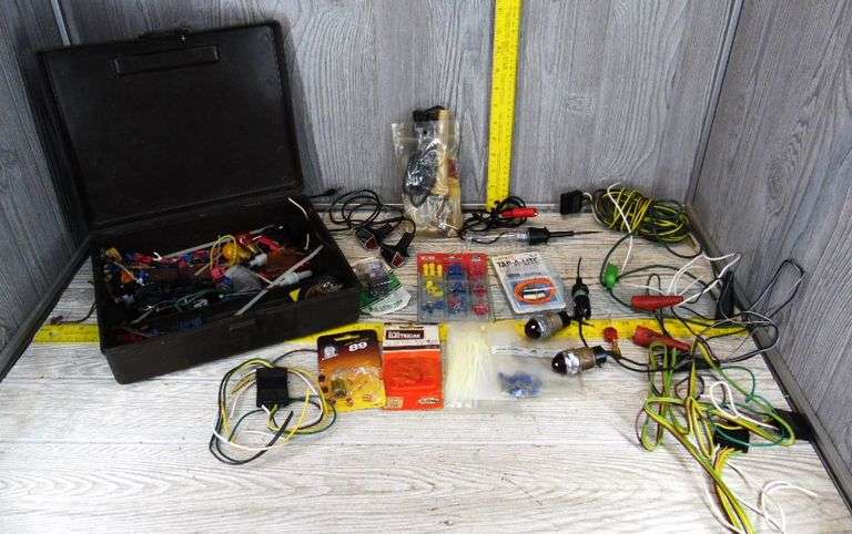 Assorted Wires, Connectors & Misc. - Dunker Auction