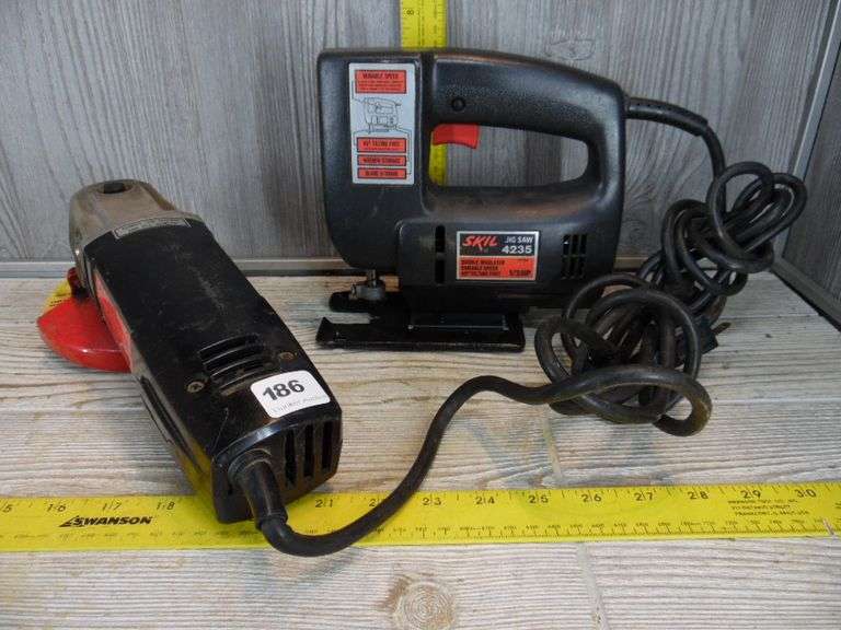 Skil Jig Saw & Craftsman Disc. Grinder - Dunker Auction